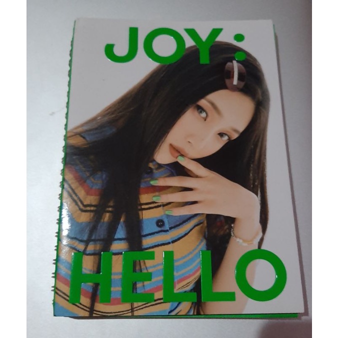 Jual Joy special album hello photobook ver (booklet+big poster only) | Shopee Indonesia