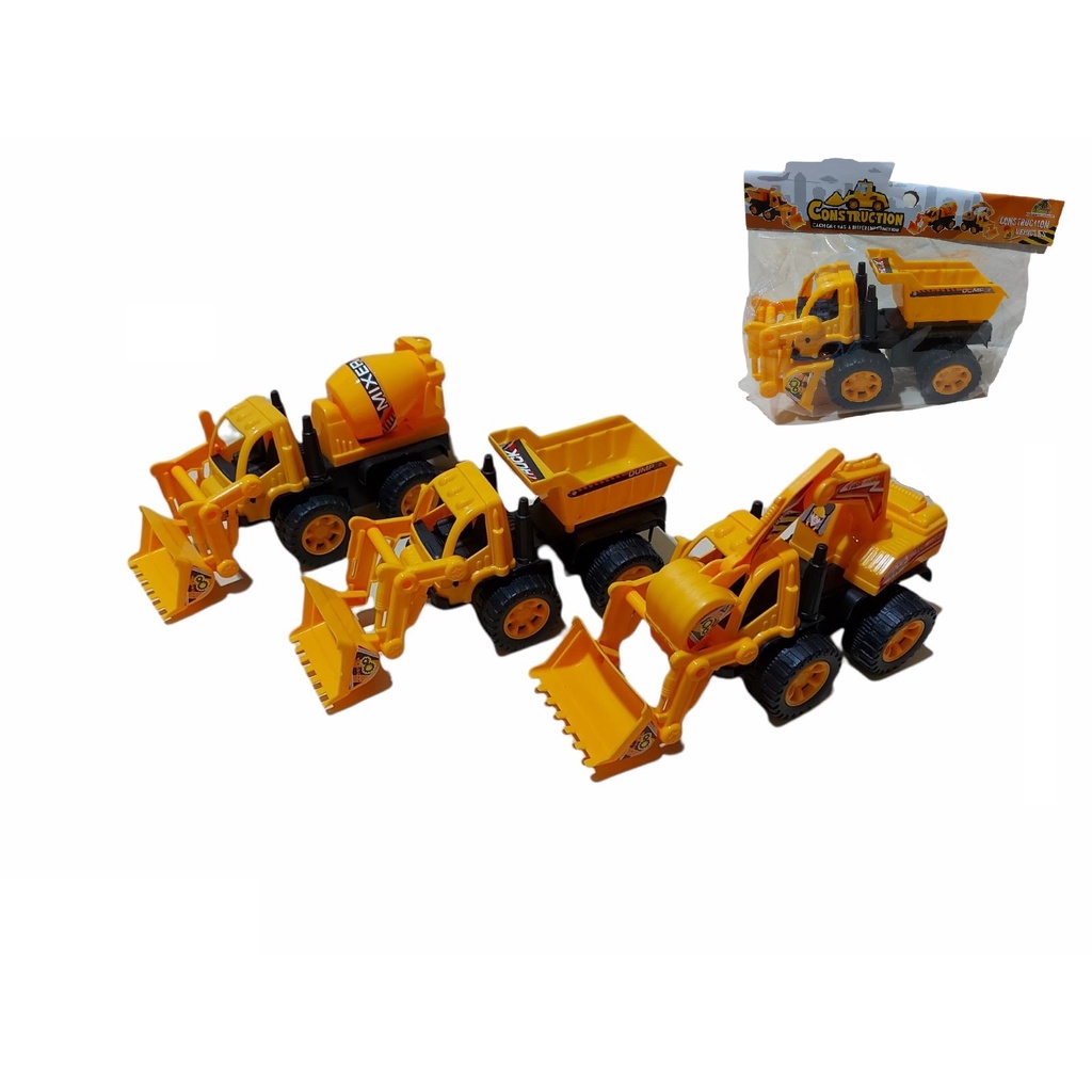 Jual J0412 MAINAN ANAK MOBIL KONSTRUKSI TRUCK BULLDOZER OCT6348 MAINAN ...