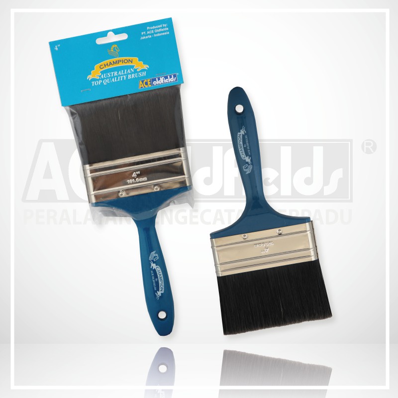 Jual CHAMPION BLACK BRUSH (4") / KUAS CAT ACE OLDFIELDS | Shopee Indonesia