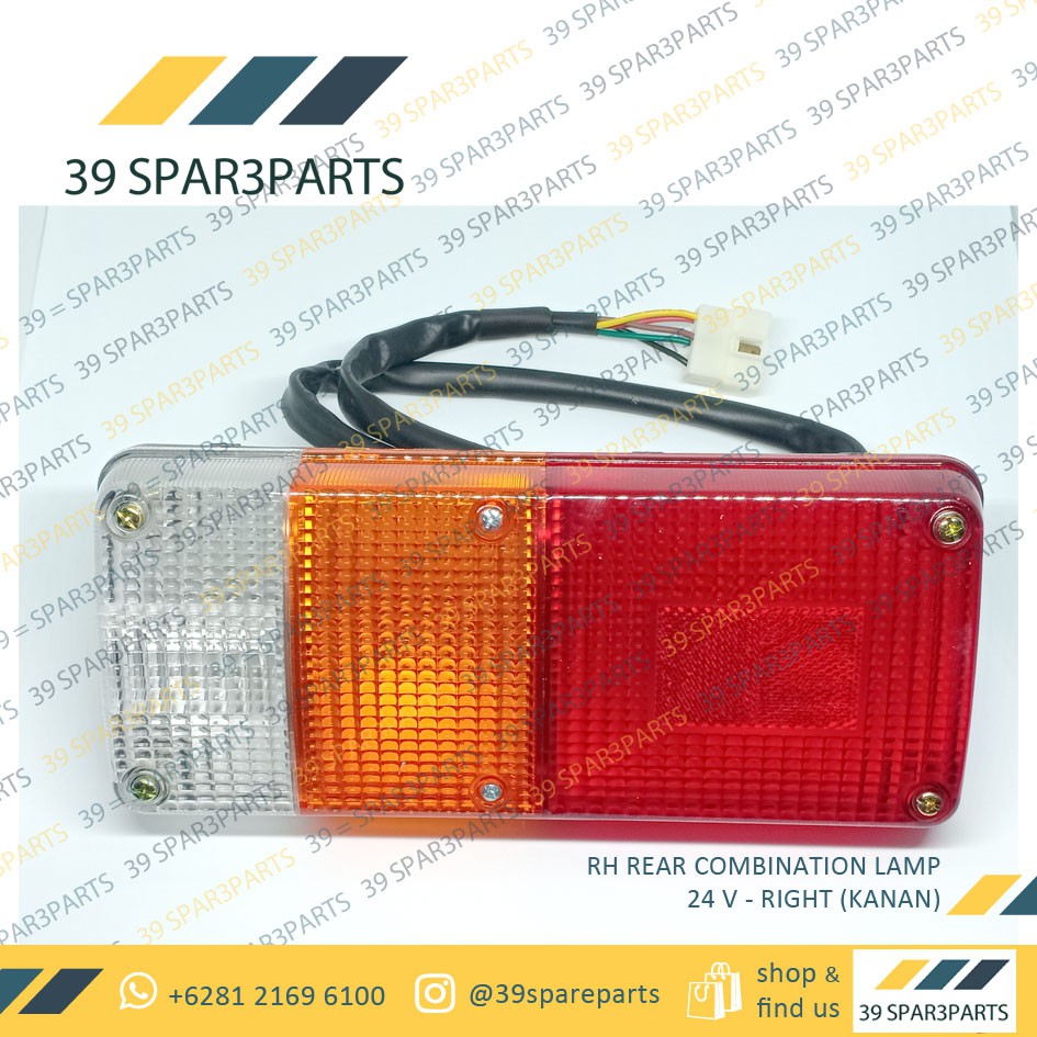 Jual REAR COMBINATION LAMP RH FOR TCM FORKLIFT (LAMPU SEIN BELAKANG ...