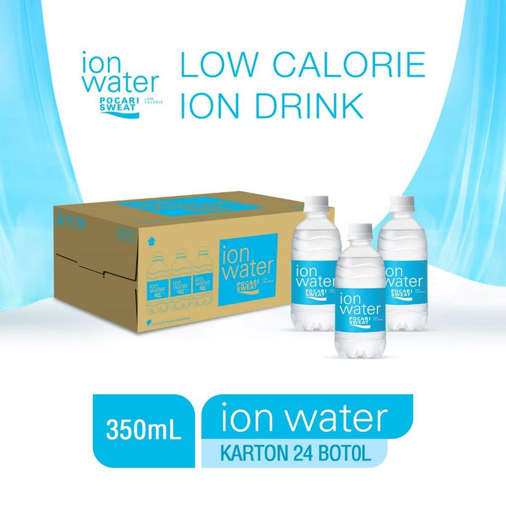 Jual ION WATER Pet 350ml - 1 Karton (24 Botol) | Shopee Indonesia