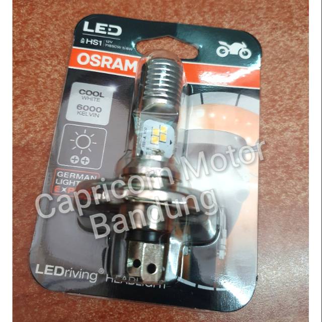Jual Bolam Lampu Depan LED HS1 H4 VIXION CB 150 R MX KING OSRAM Kaki 3 | Shopee Indonesia