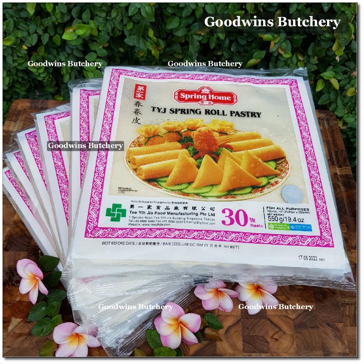 Jual SPRING ROLL SKIN samosa kulit lumpia TYJ Spring Home Singapore ...