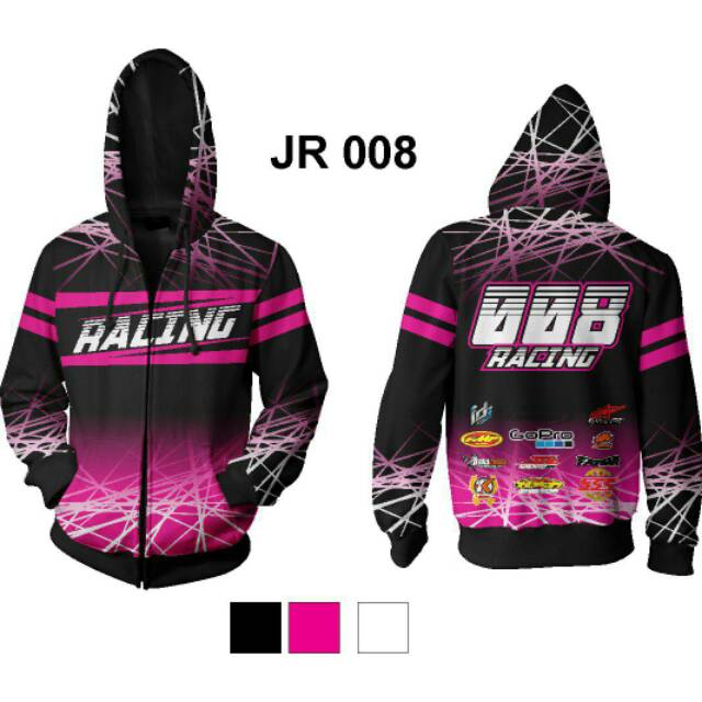 Jual Jaket Racing Balap/Jaket Drag Race Fullprint (Custom) | Shopee ...