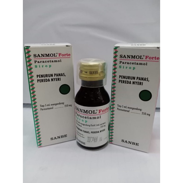 Jual Sanmol Syrup// Sanmol Forte Syrup 60ml | Shopee Indonesia