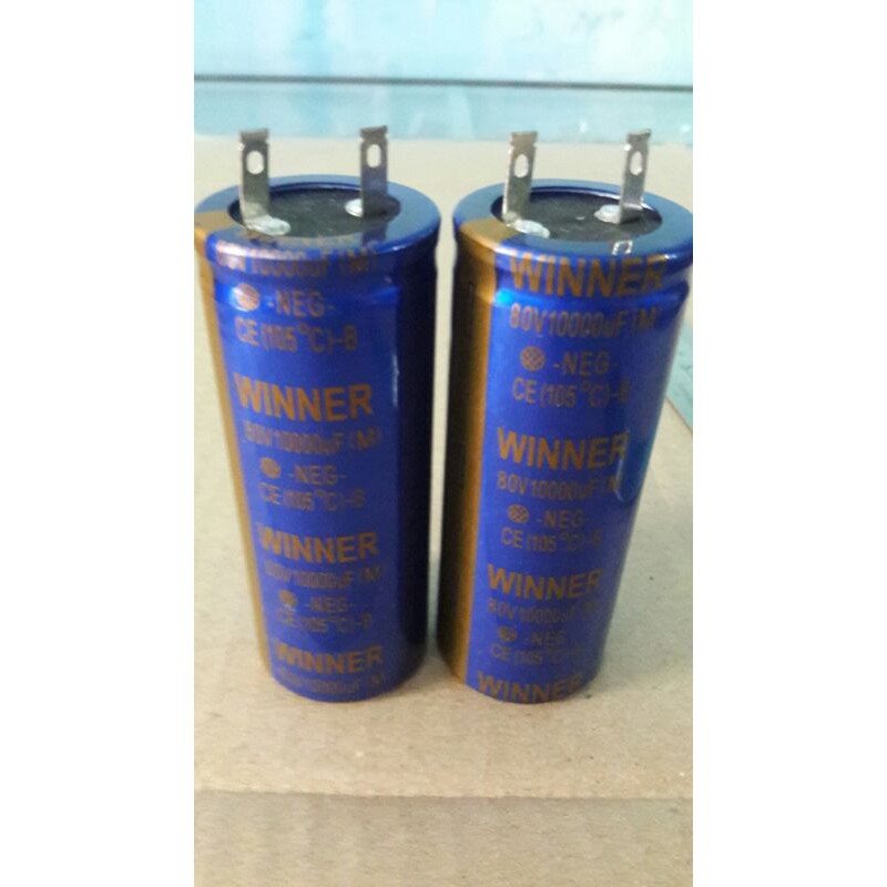 Jual KAPASITOR/ ELCO WINNER 10.000 UF / 80 V ( KUALITAS BAGUS ...