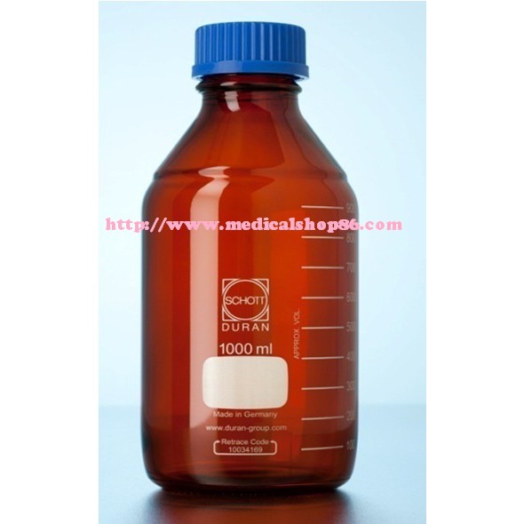 Jual LABORATORY BOTTLES 100ml AMBER - DURAN | 21 806 2454 | Shopee ...