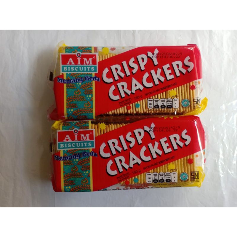 Jual AIM BICUITS Crispy Crackers 150g | Shopee Indonesia