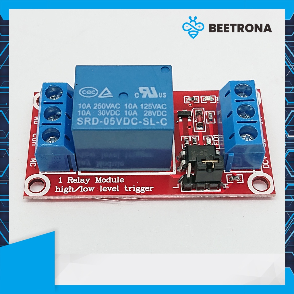 Jual Relay module 5v 1 channel with Optocoupler Protection Dual Trigger Module | Shopee Indonesia