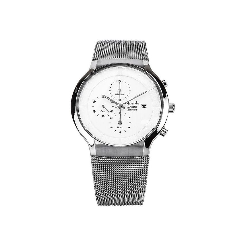 Jual Alexandre Christie AC 6245 MC BSSSL Man Chronograph Garansi Resmi ...