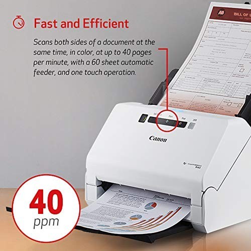 Jual CANON IMAGE FORMULA R40 DOCUMENT SCANNER A4 ADF | Shopee Indonesia