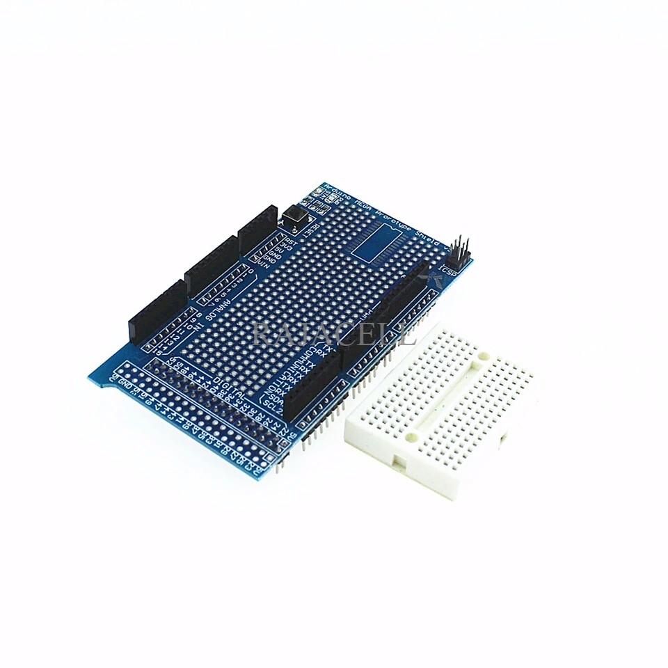 Jual Arduino Mega Mega2560 Protoshield Board Prototype Breadboard ...
