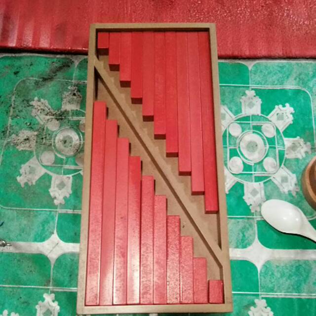 Jual Montessori red rod mini | Shopee Indonesia
