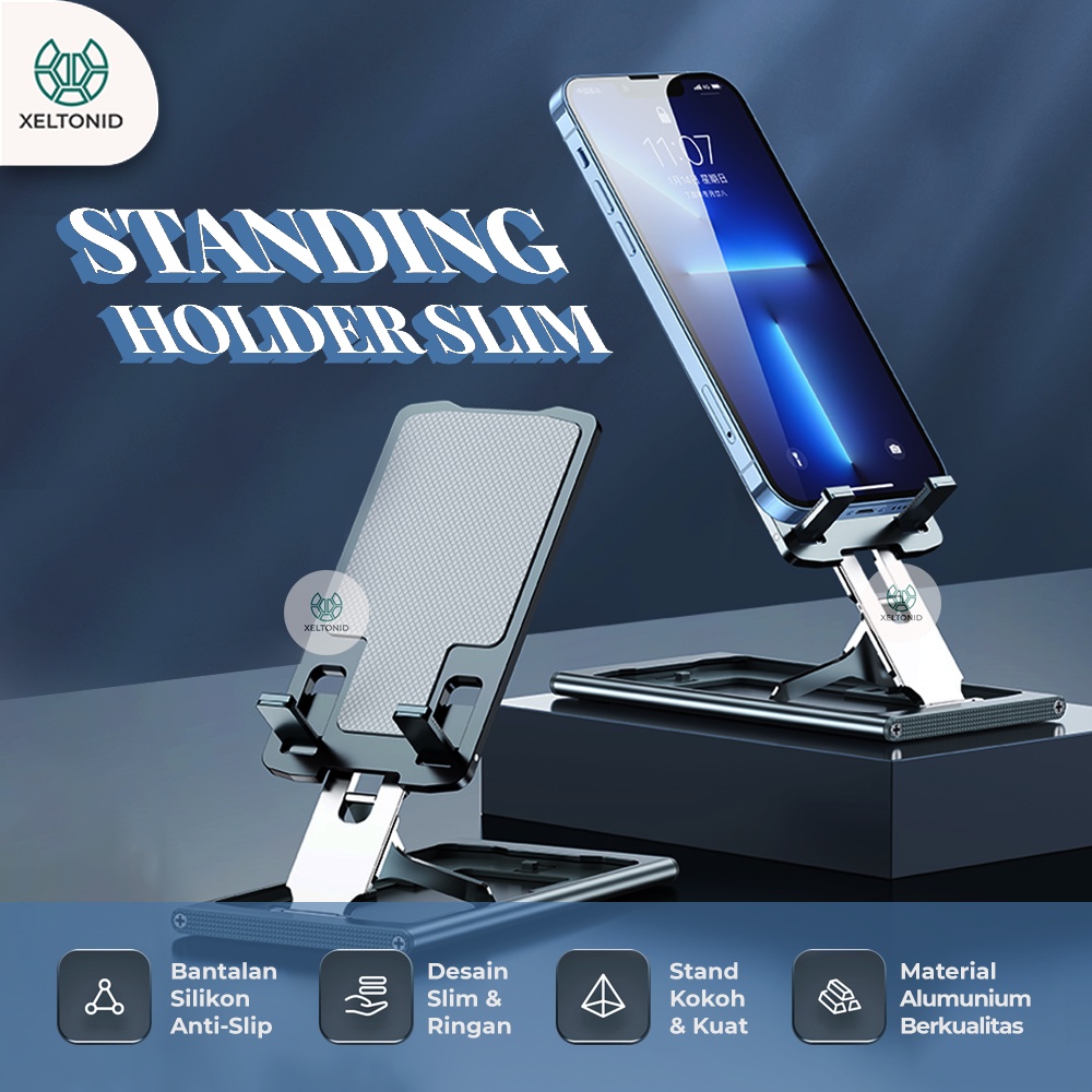 Jual Holder Handphone Tablet Dudukan Standing HP Tab iPad Stand Lipat ...