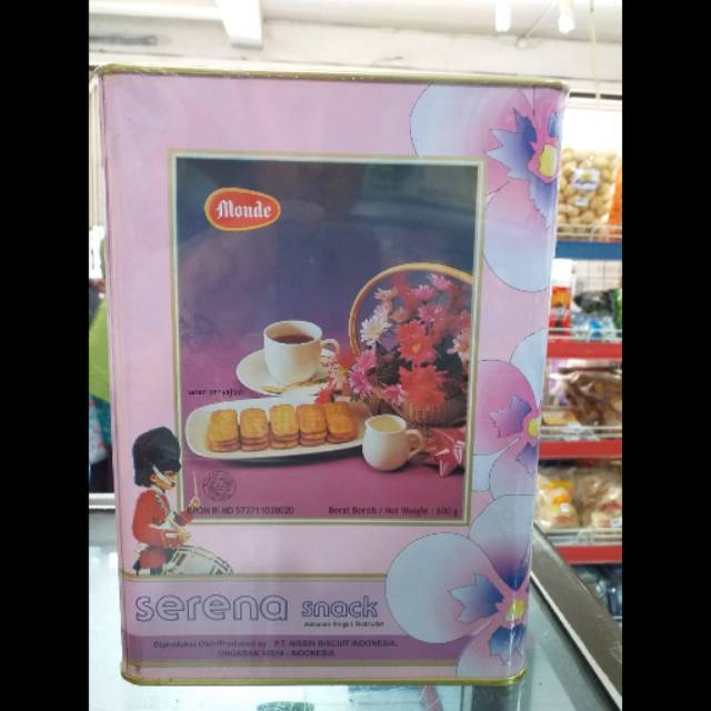 Jual Monde Serena Snack 600gr / Biskuit Kaleng | Shopee Indonesia