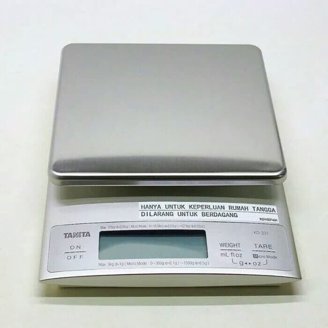 Jual Timbangan kue TANITA KD321 3kg TIMBANGAN KUE DIGITAL | Shopee Indonesia