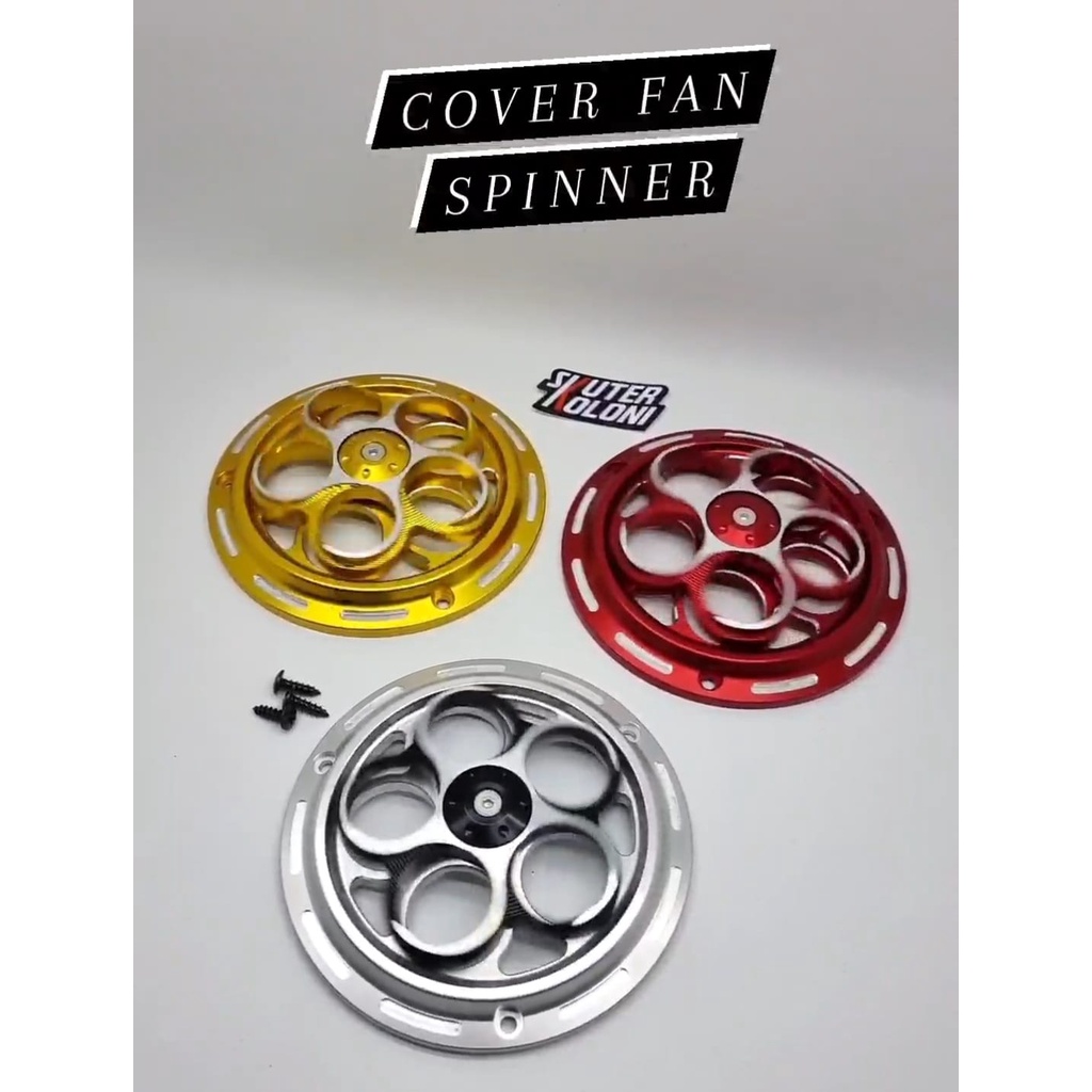 Jual CNC Cover Fan Spinner Spinning Colour Vespa LX S Sprint Primavera ...