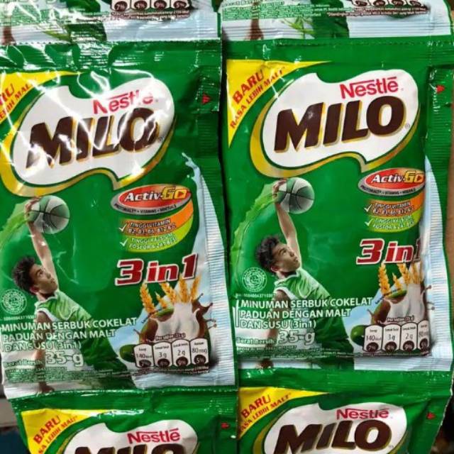 Jual Milo Activ-Go 3 in 1 (10 sachet) | Shopee Indonesia