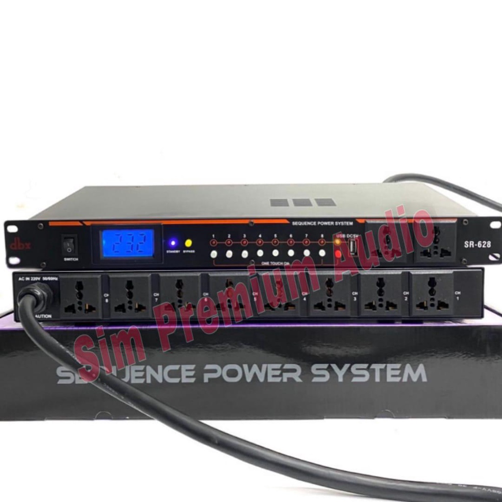 Jual POWER SEQUENCER DBX SR628/SR 628 POWER DISTRIBUTOR CONTROLLER | Shopee Indonesia