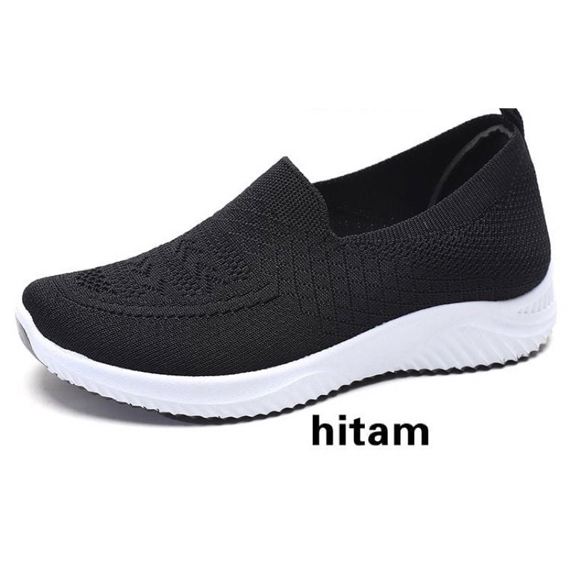 Jual SEPATU SLOP SAILATU RAJUT BEST SELLER | Shopee Indonesia