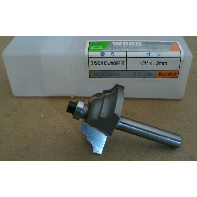 Jual Mata Mesin Trimmer/Profil Classical Roman Ogee Bit 12mm | Shopee ...