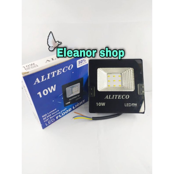Jual Kap Lampu Sorot/Lampu Tembak 10 watt ALITECO Cahaya Putih Dan Kuning | Shopee Indonesia