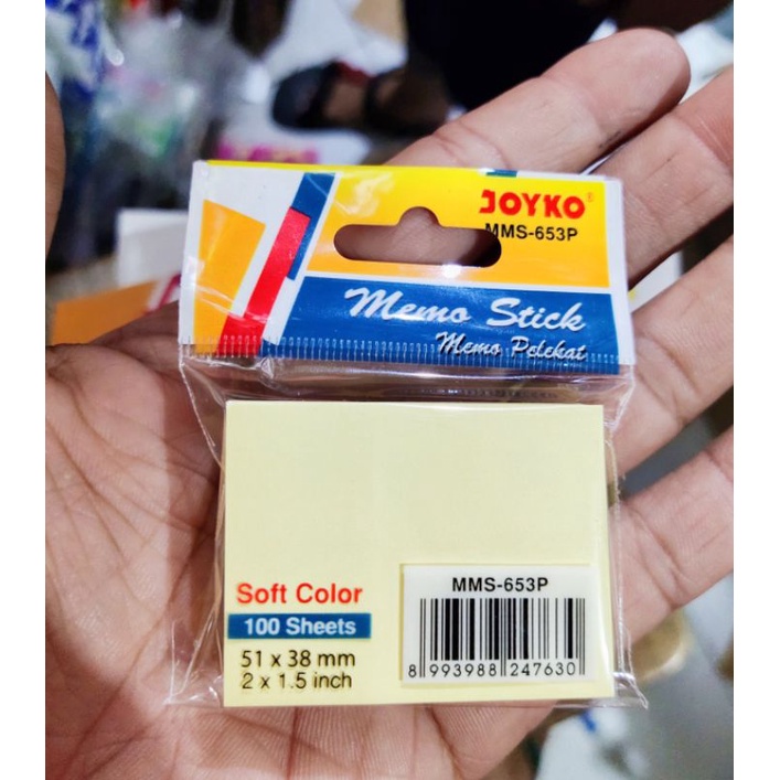 Jual Sticky Notes / Memo Stick Joyko MMS-653P (1 pcs) | Shopee Indonesia
