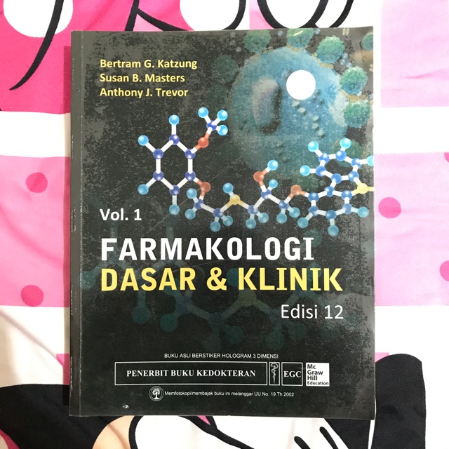Jual Farmakologi Dasar & Klinik Edisi 12 Vol 1 (100% Original). | Shopee Indonesia