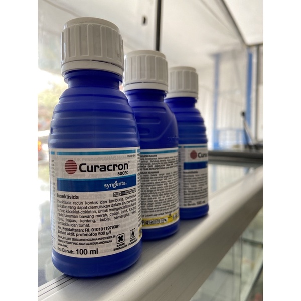 Jual Curacron 500EC 100ml Insektisida Obat hama ulat tanaman | Shopee ...