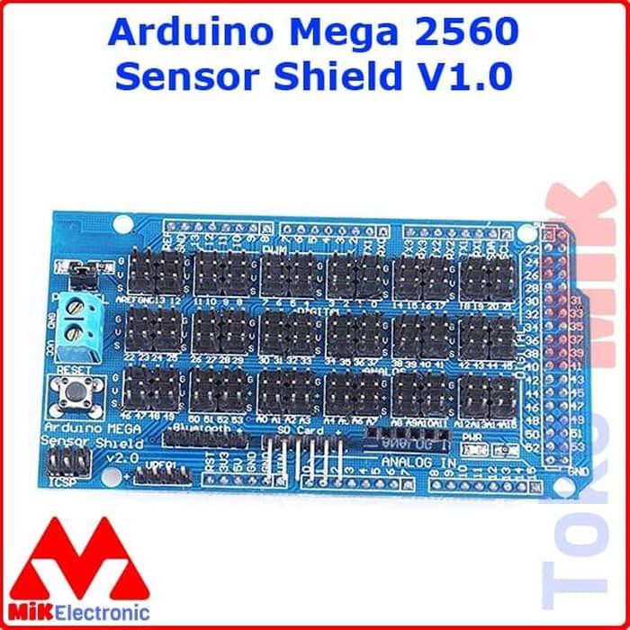 Jual TERLARIS Arduino MEGA Sensor Shield V1.0 SensorShield Arduino MEGA 2560/1280 TOKO MIK BEST ...