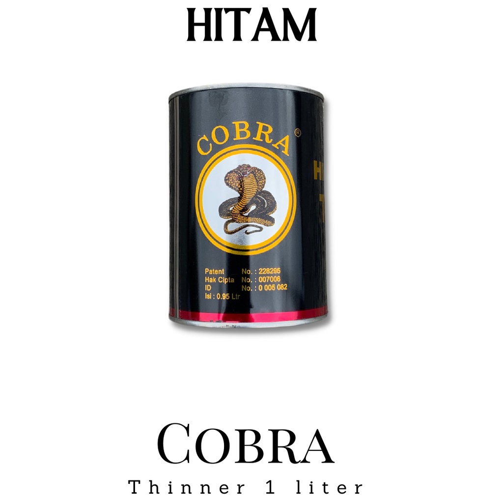 Jual Thinner Cobra 1 liter | Shopee Indonesia