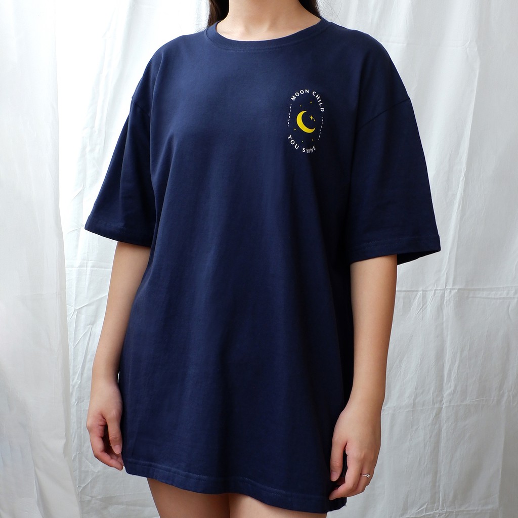 Jual Sonreir Daily | Moonchild Oversized Tee / T-shirt / Kaos (Unisex) | Shopee Indonesia