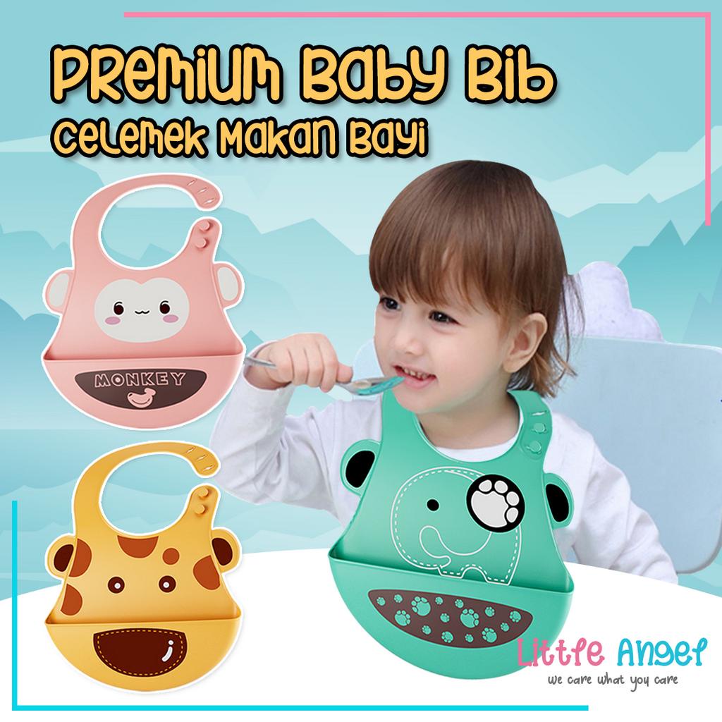 Jual Celemek Makan Bayi BABY BIB SLABER Karet Anak Baby Burb Apron ...