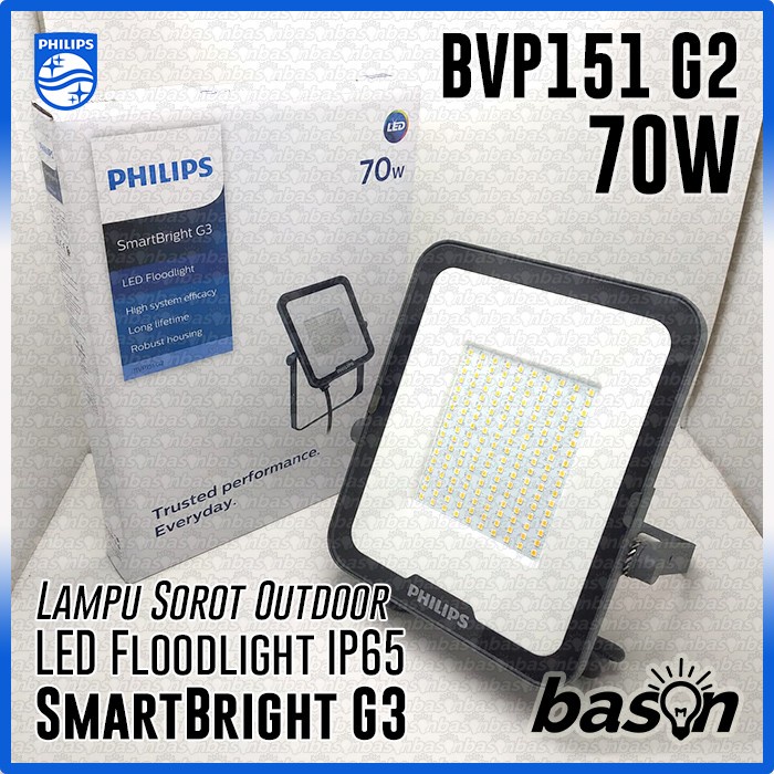 Jual PHILIPS BVP151 70W LED Flood Light G2 IP65 - Lampu Sorot Outdoor | Shopee Indonesia
