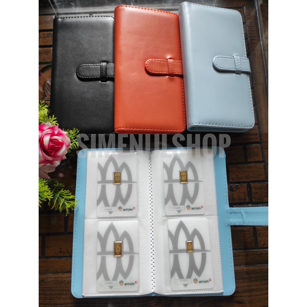 Jual Dompet Album Emas Logam Mulia Antam Minigold Ubs Mini Emas ...