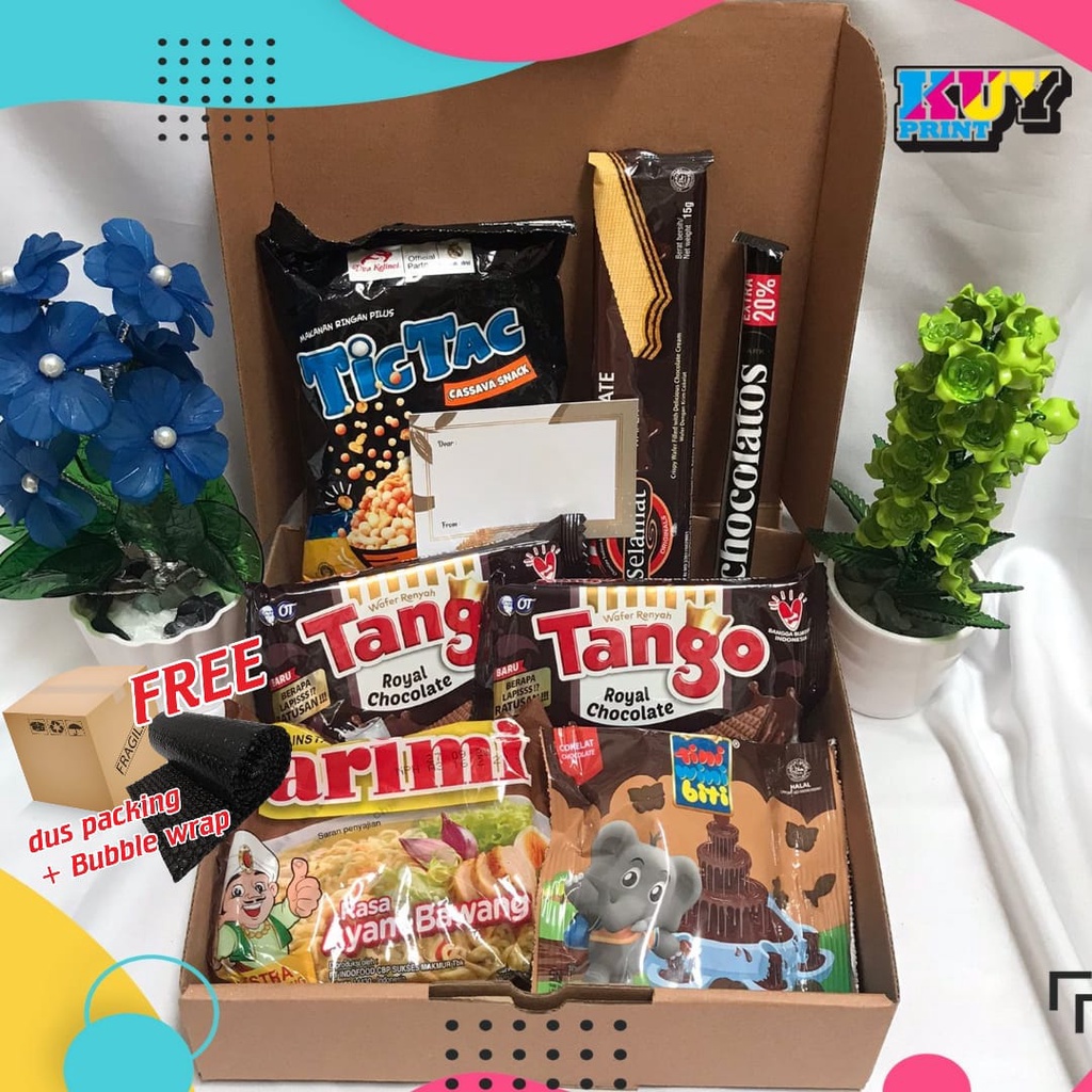 Jual Snackbox / Snack box / Giftbox snack / Hampers Snack / Kado Wisuda / Kado Ulang Tahun ...