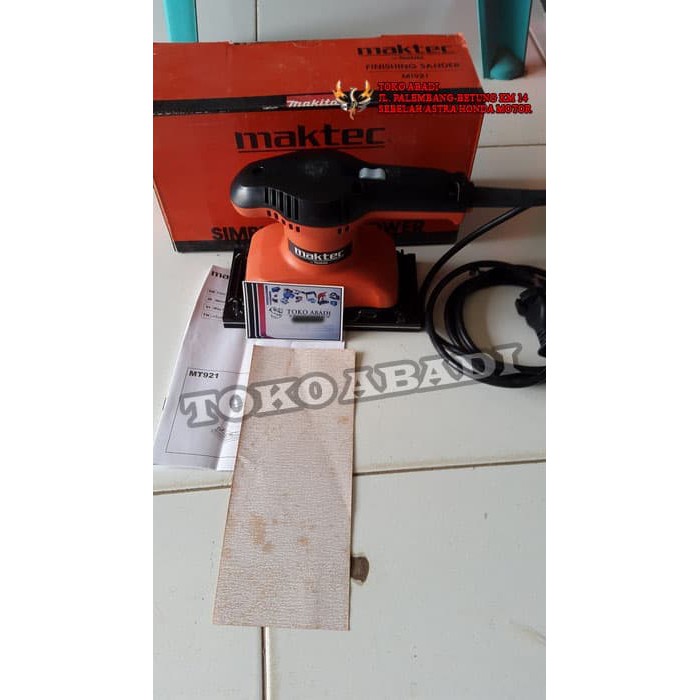 Jual mesin amplas / sander Maktec MT921 | Shopee Indonesia