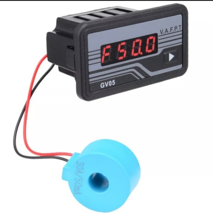 Jual voltmeter genset GV05 voltmeter ampere hz hour meter diesel ...