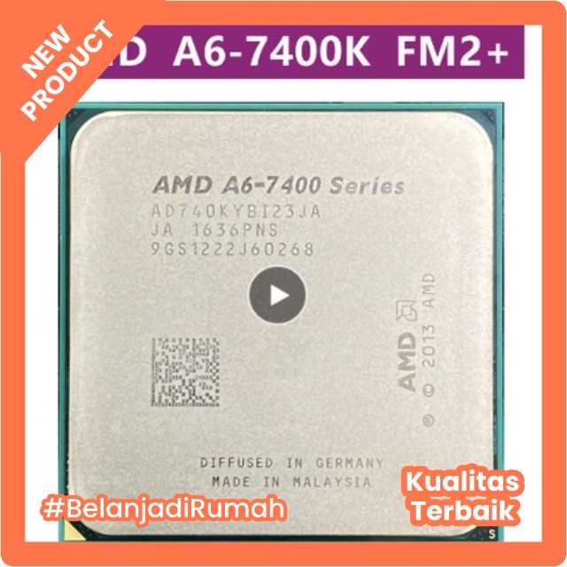 Jual Prosesor AMD FM2+ A6-7400 A6-7400K 3.5GHz GPU R5 A6 7400K A6 7400 ...