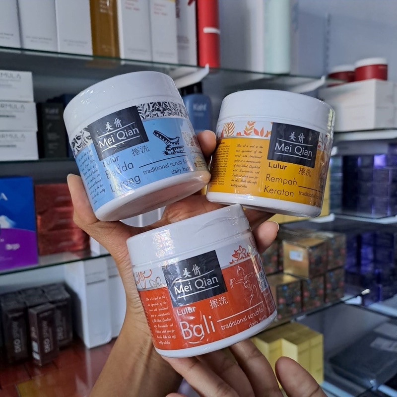 Jual Mei Qian Lulur Bedda Lotong & Lulur Bali Traditional Scrub for ...