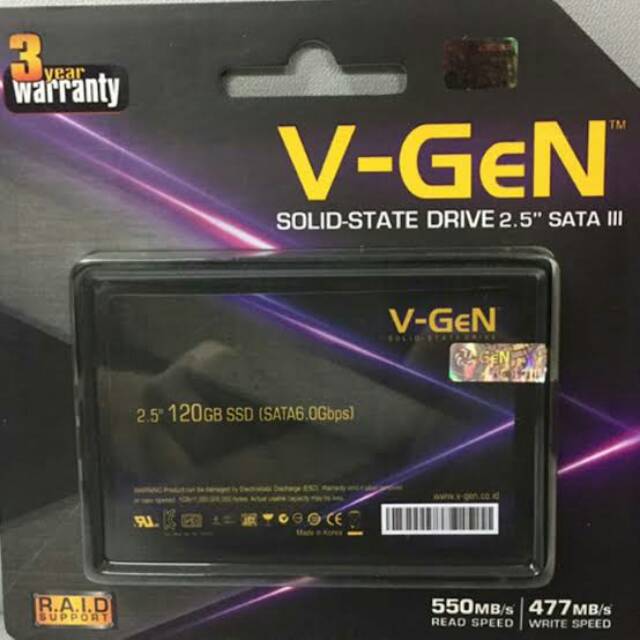 Jual SSD Vgen 120 gb | Shopee Indonesia