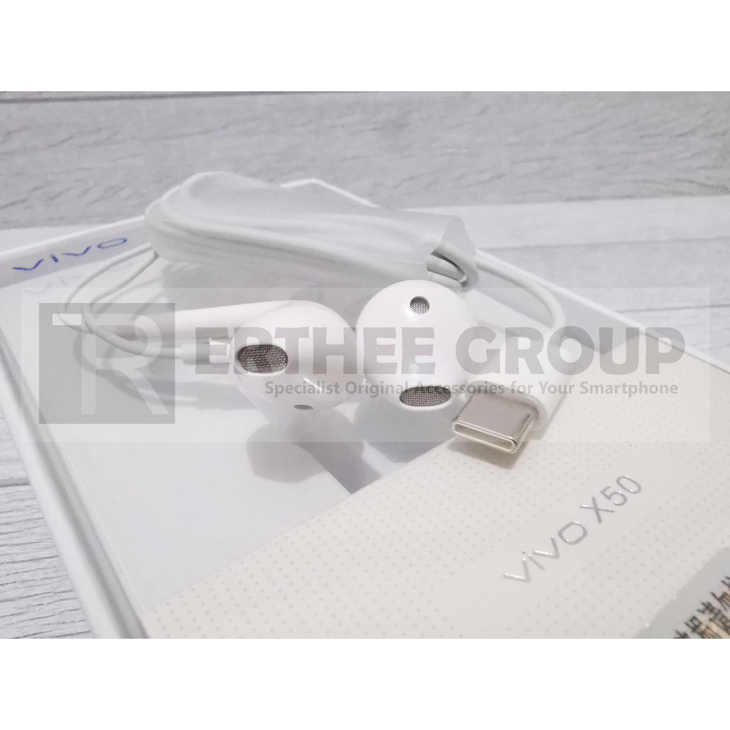 Jual HEADSET EARPHONE VIVO PORT TYPE C X50 X60 PRO IQOO 5 PRO S7T S7 5G ORIGINAL | Shopee Indonesia