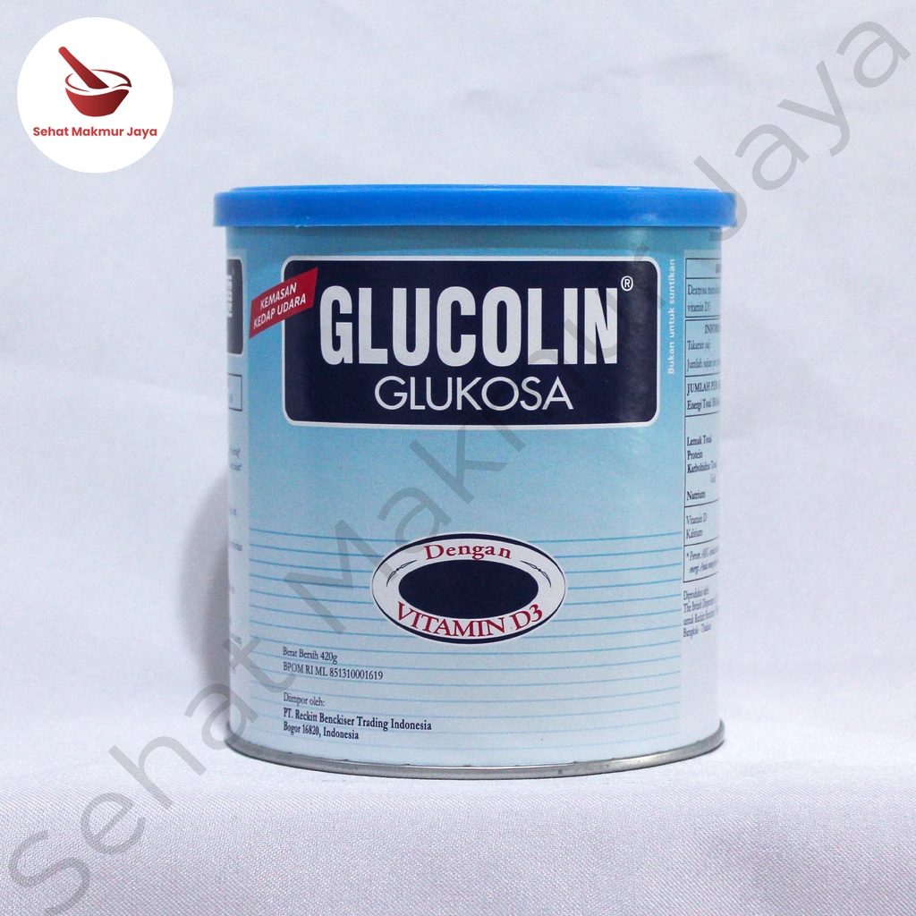 Jual Glucolin Glukosa dengan Vitamin D3 - Isi 420 Gram | Shopee Indonesia