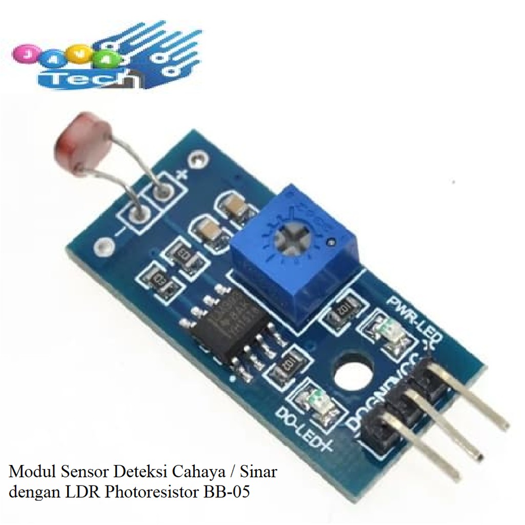 Jual Modul Sensor Deteksi Cahaya / Sinar dengan LDR Photoresistor BB-05 ...