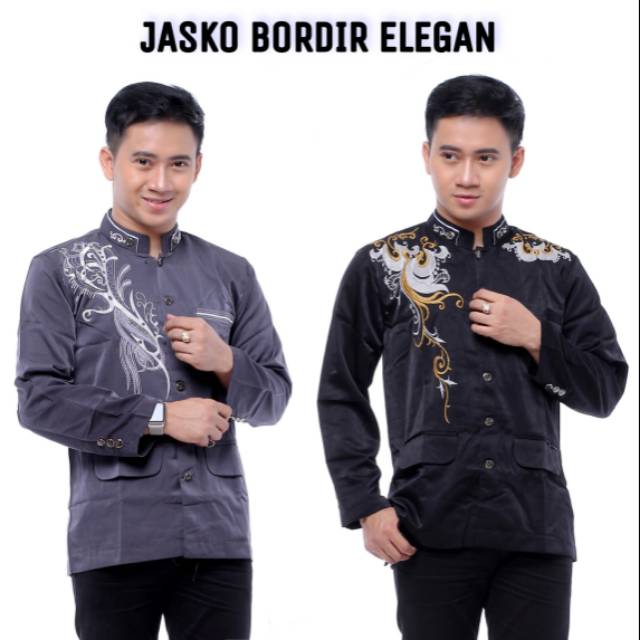 Jual JASKO BORDIR ELEGAN | GROSIR KOKO JASKO | JASKO POLOS | JASKO ...