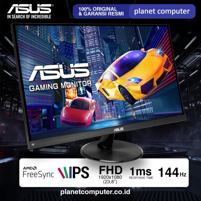 Jual ASUS VP249QGR Gaming Monitor 23.8 inch FHD IPS 1ms ELMB AMD Free ...