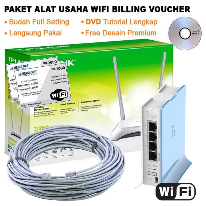 Jual PAKET LENGKAP USAHA WIFI HOTSPOT SISTEM VOUCHER SIAP PAKAI ... Jual PAKET LENGKAP USAHA WIFI HOTSPOT SISTEM VOUCHER SIAP PAKAI ...