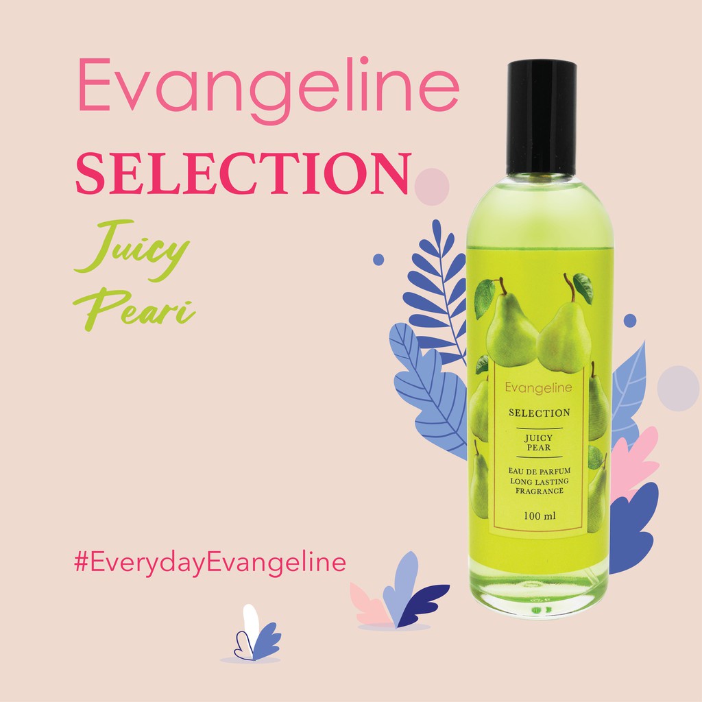 Jual [100M | EAU DE PARFUM] [BPOM] Evangeline Selection Series 100ml | Parfum Badan | Black ...