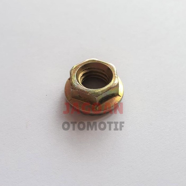Jual Mur Flange / Flange Nut M8 Kuning | Shopee Indonesia