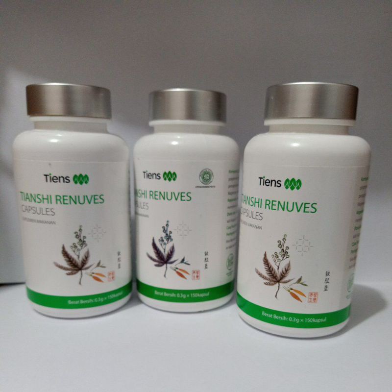 Jual tianshi renuves tiens suplemen150 kapsul | Shopee Indonesia